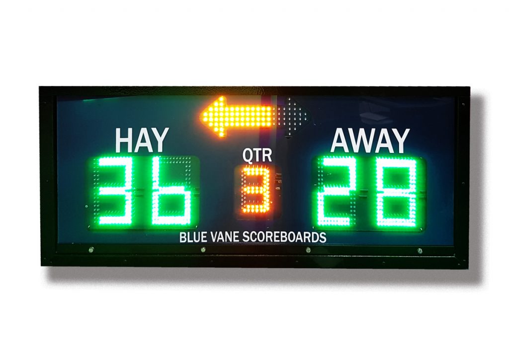 Netball - Blue Vane Scoreboards