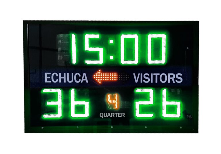 Netball - Blue Vane Scoreboards