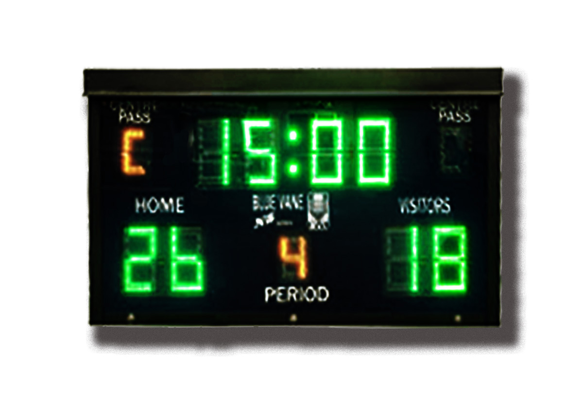 Netball - Blue Vane Scoreboards