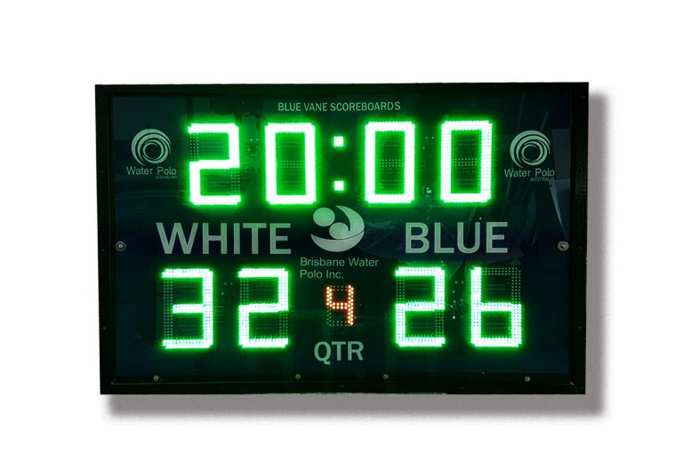 Water Polo - Blue Vane Scoreboards