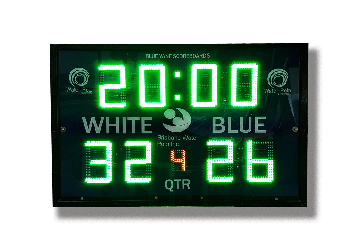 Water Polo - Blue Vane Scoreboards